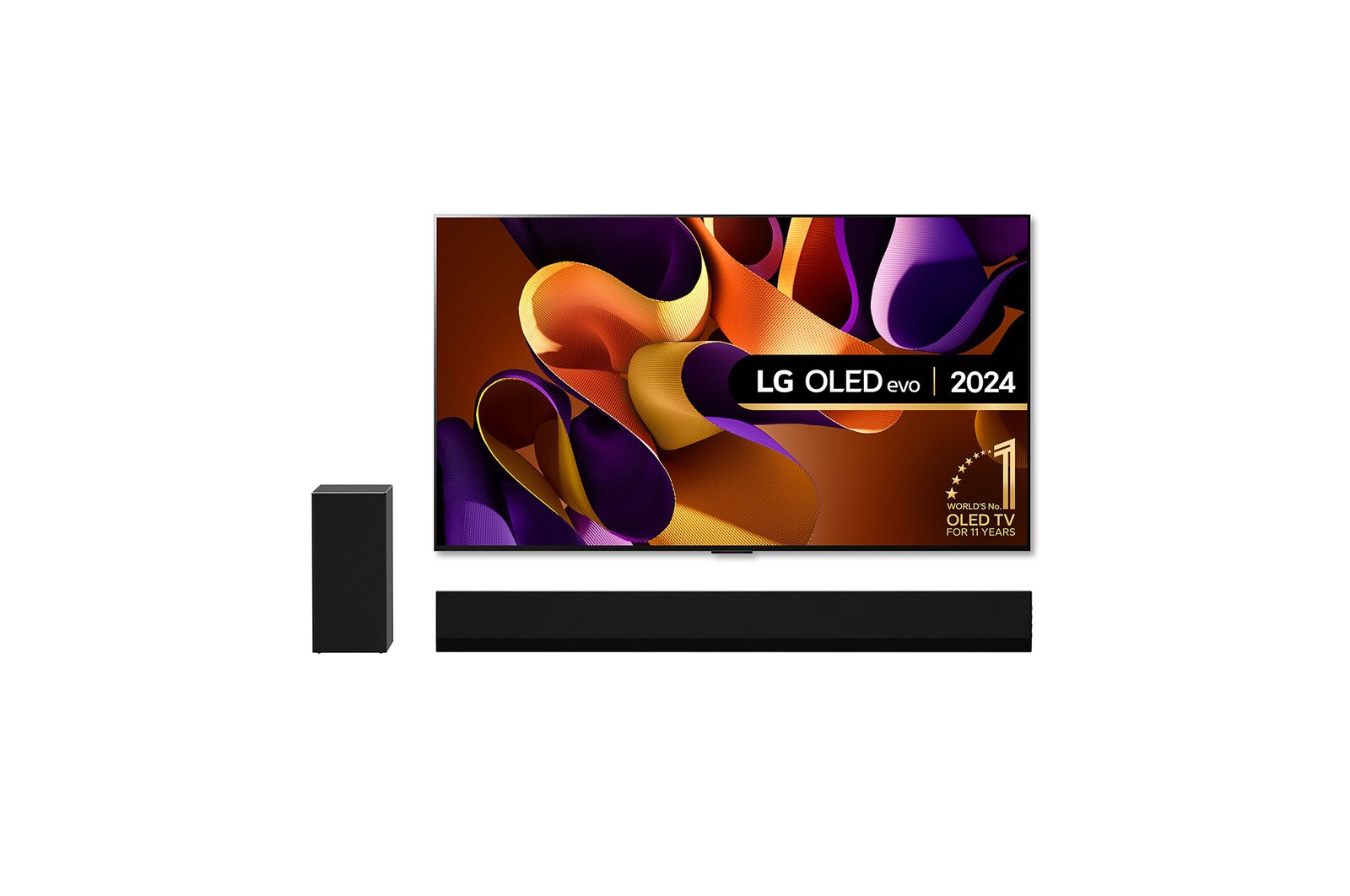 55 inch LG OLED evo AI G4 Smart TV & G1 LG Soundbar | LG UK | LG UK