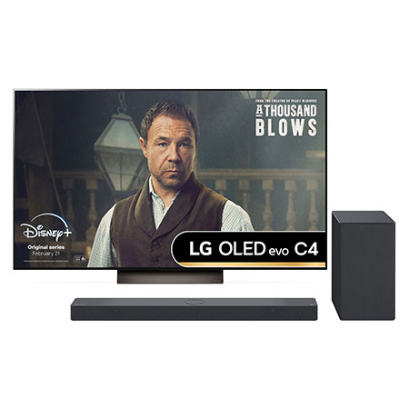 LG C4 OLED 55" & USC9S Soundbar | LG UK