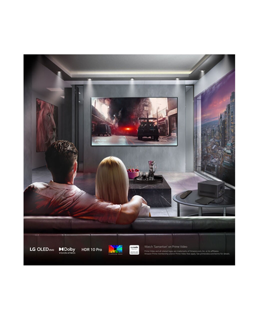 True Wireless TV 77 inch LG OLED evo AI M4 with 4K 144Hz Video & Audio ...