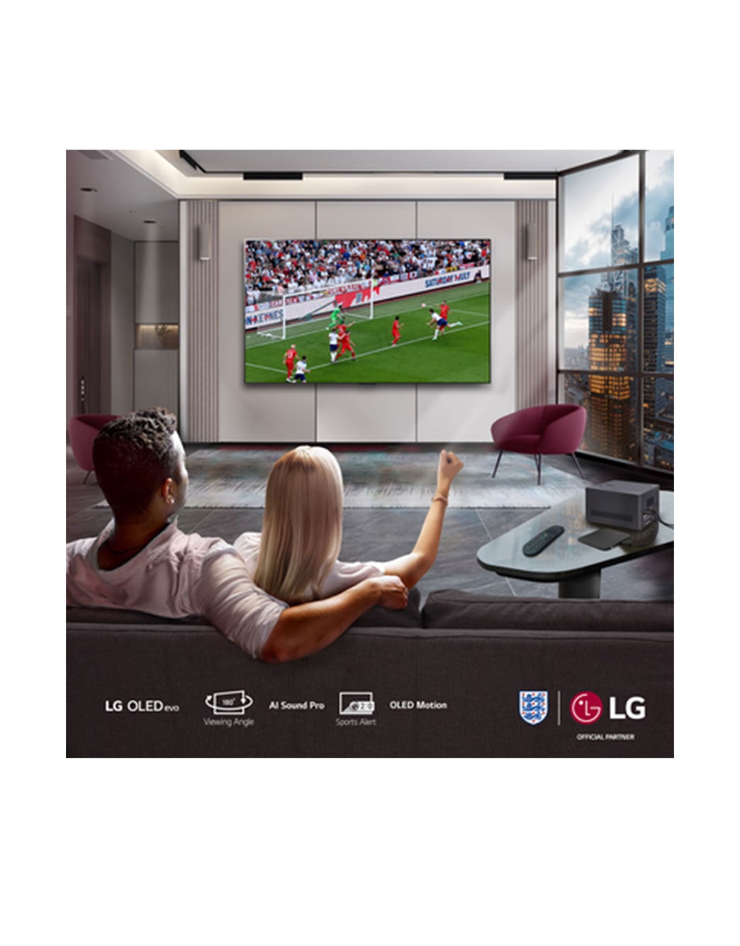 True Wireless TV 77 inch LG OLED evo AI M4 with 4K 144Hz Video & Audio ...