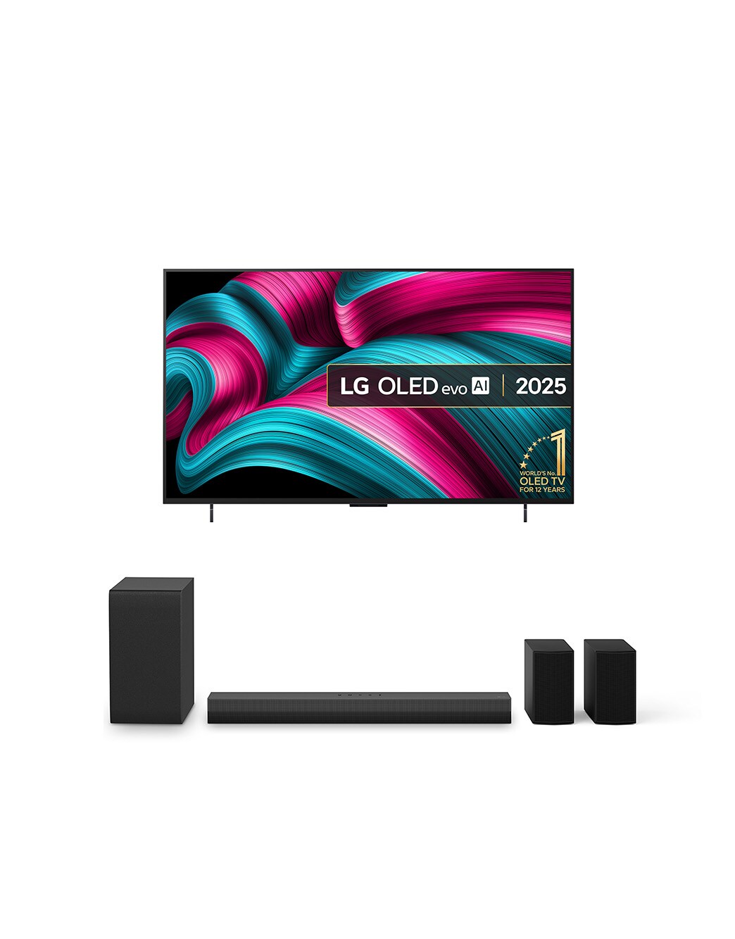 42 inch LG OLED evo AI C5 4K Smart TV 2025 - OLED42C54LA and US40TR ...