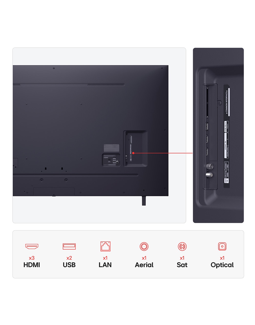 75 inch LG UHD AI UA74 4K Smart TV 2025 - 75UA74006LB | LG UK