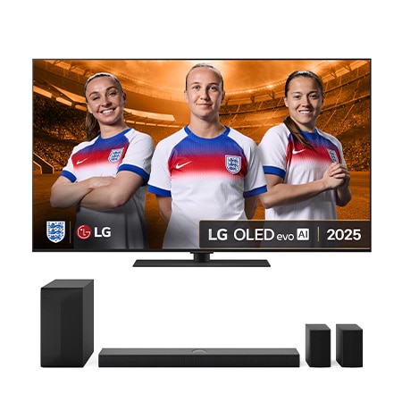 55 inch LG OLED evo AI G5 Stand + Soundbar bundle OLED55G56LS.US70TR ...