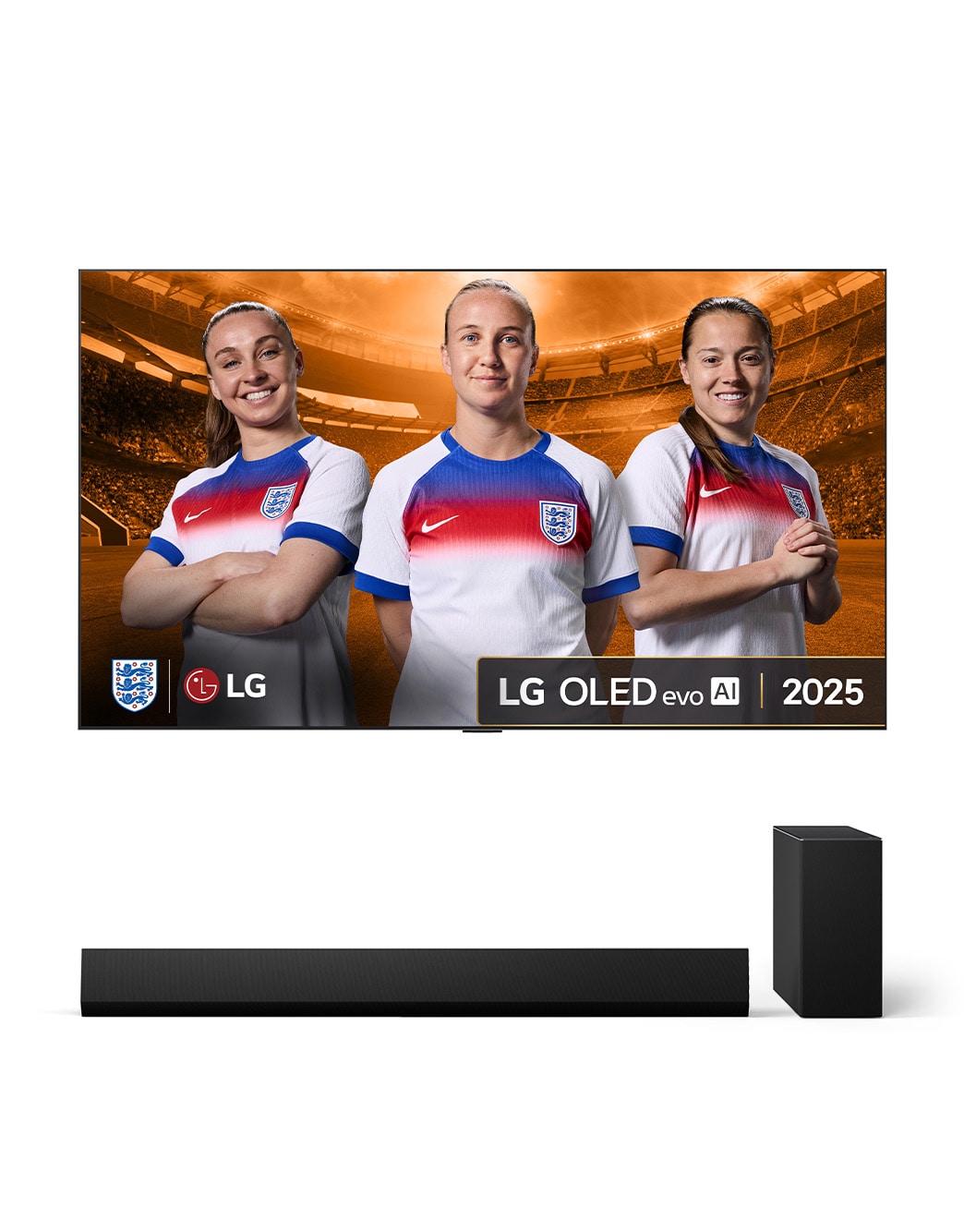 77 inch LG OLED evo AI G5 Wall Mount + Soundbar bundle OLED77G54LW ...