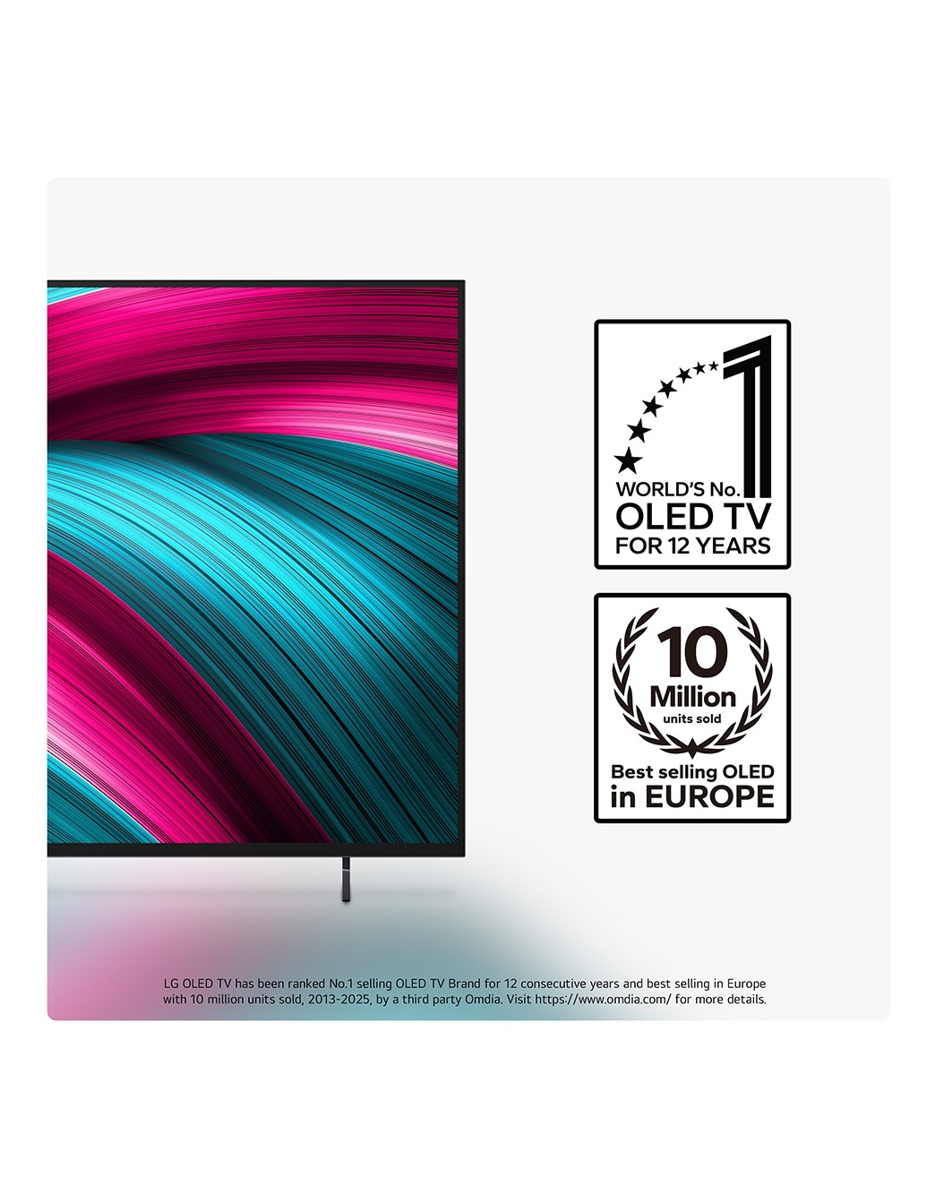 42 inch LG OLED evo AI C5 4K Smart TV 2025 - OLED42C55LA | LG UK