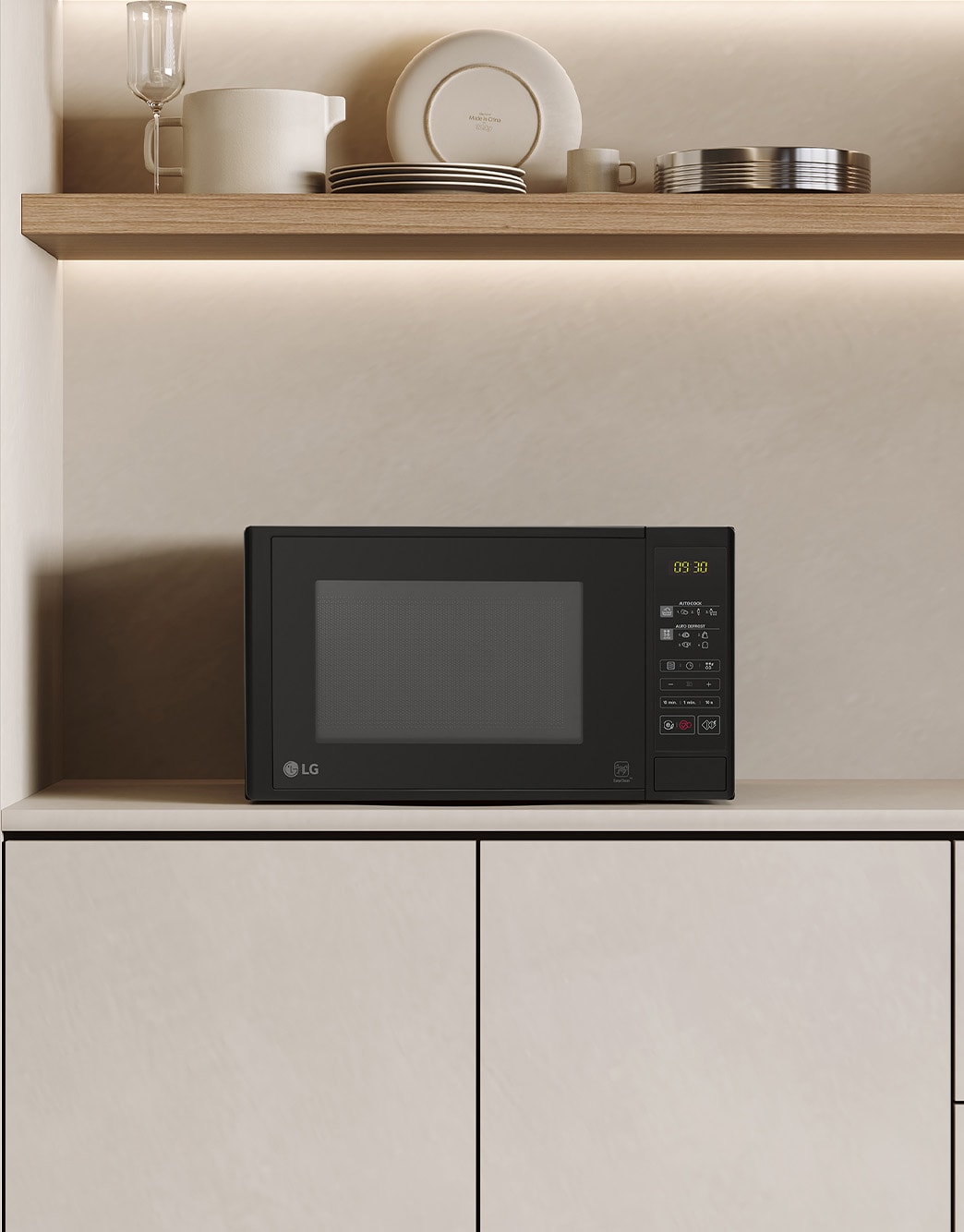 20L 700W Microwave Oven with Touch Control Panel - MS2042D | LG UK