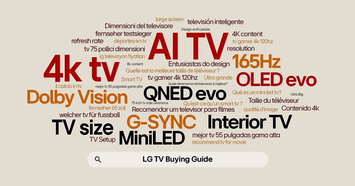 LG TV Buying Guide | LG UK