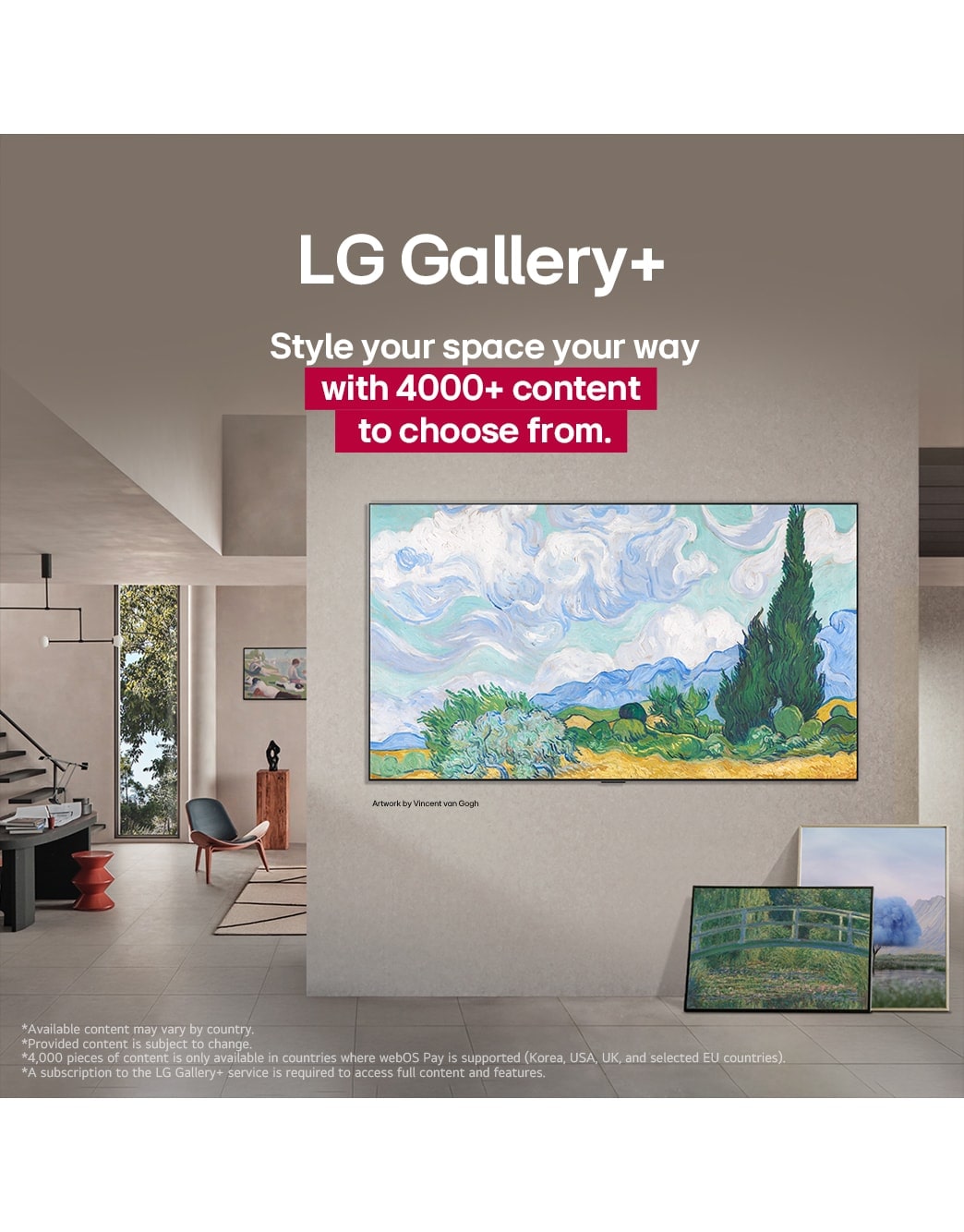 65 inch LG OLED evo AI G5 4K Smart TV 2025 - Stand version ...