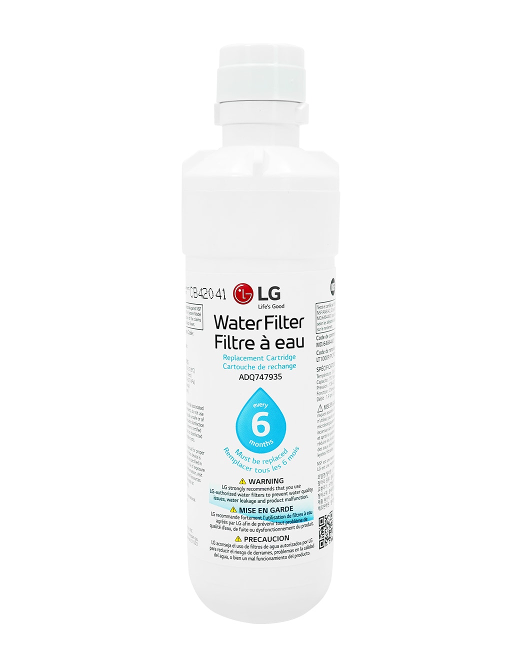 LT1000P Refrigerator Water Filter (6 month) - AGF80300705 | LG UK