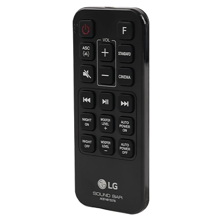 Soundbar Remote Controller - AKB74815376 | LG UK