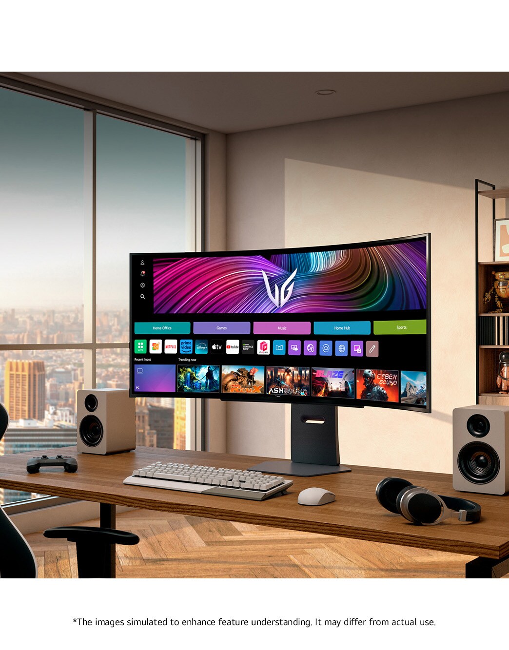 45" LG UltraGear™ OLED Gaming Monitor – 45GX90SA-B | LG UK