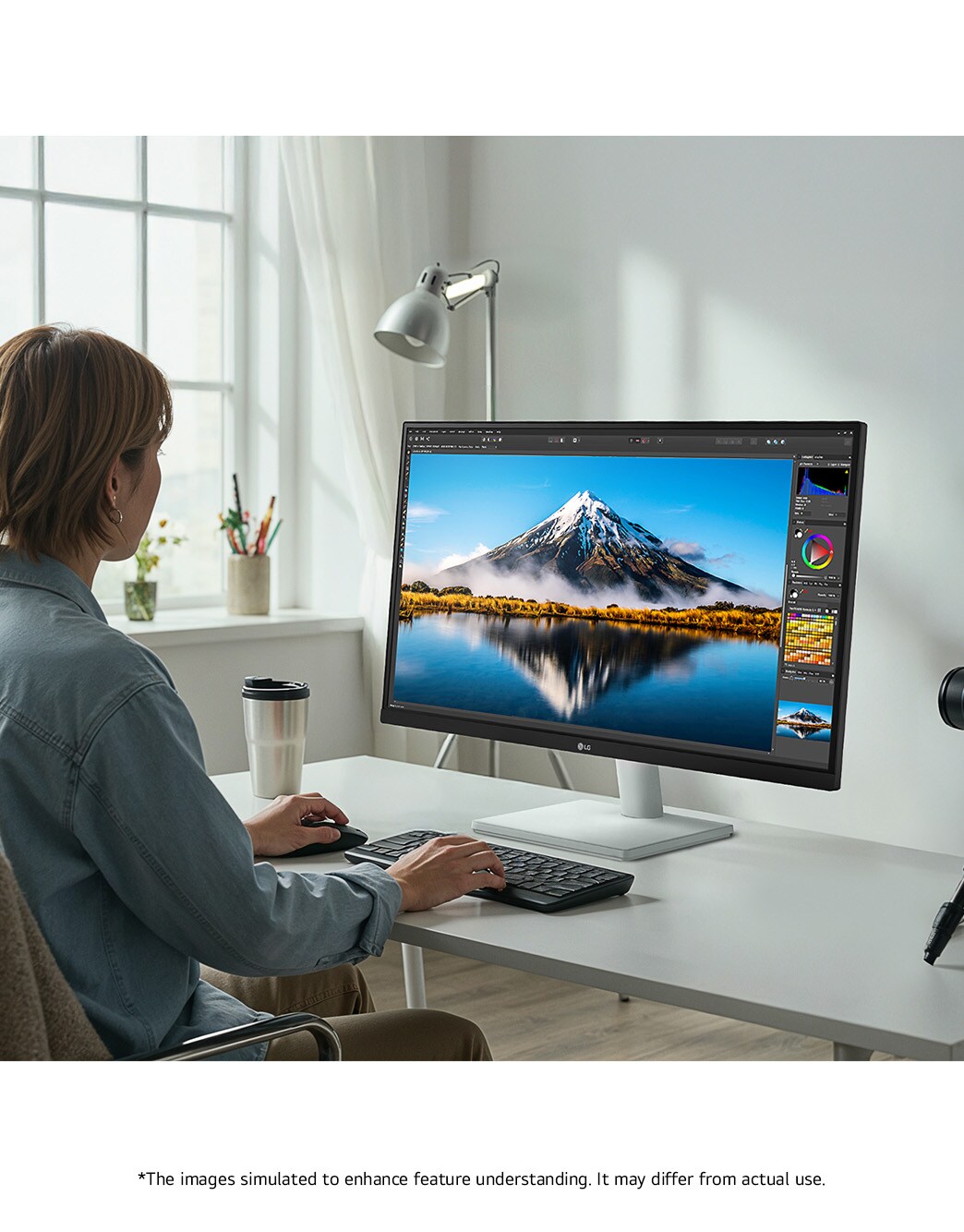 27" LG UltraFine Monitor – 27UP650K-W | LG UK