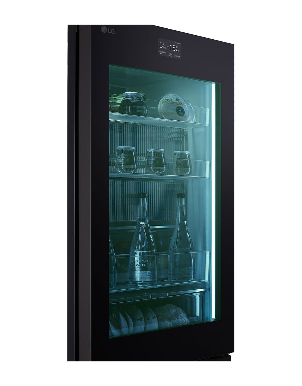 Tall Fridge Freezer with LED & InstaView | LG UK
