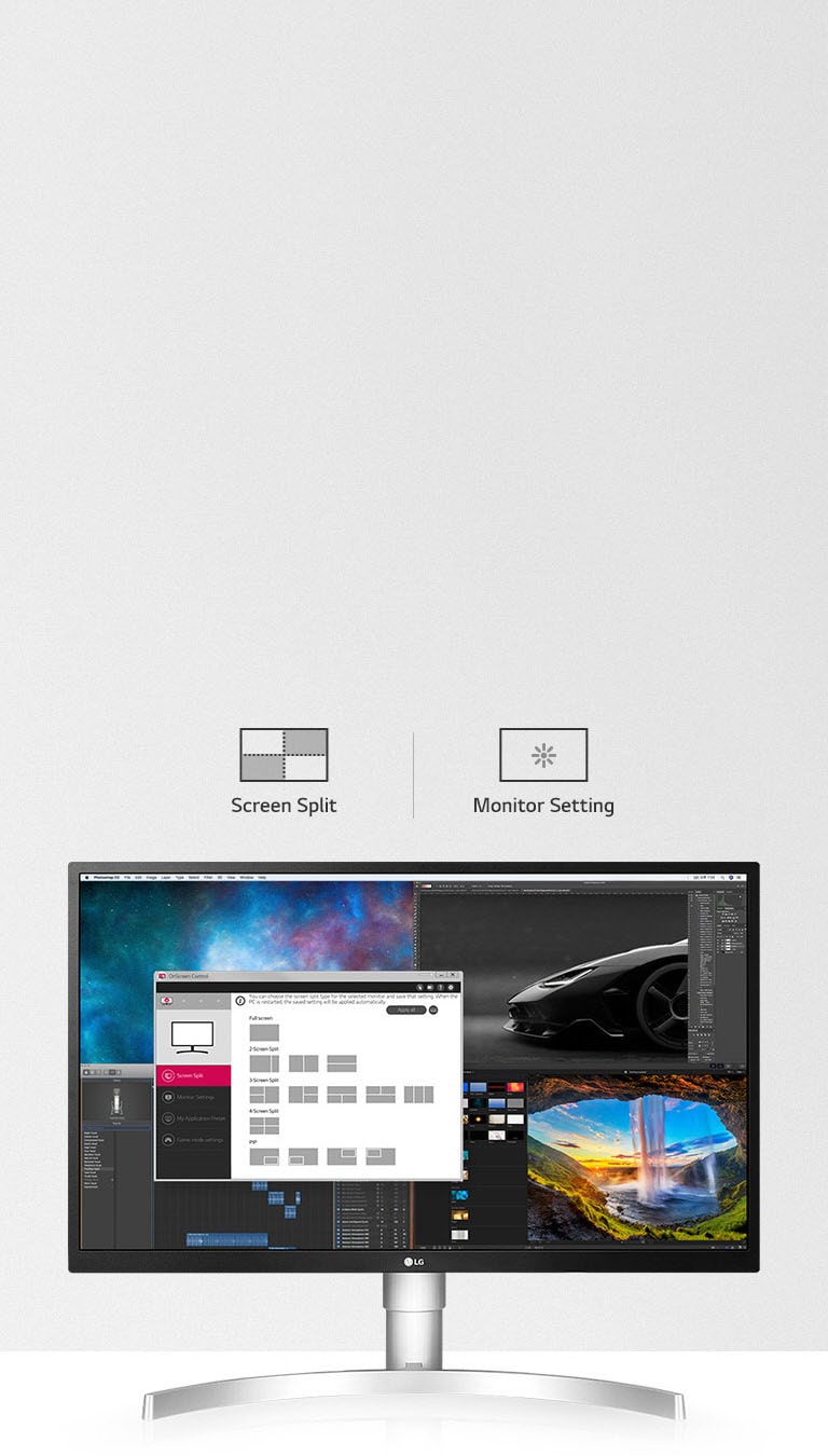 LG 4K UHD IPS 27" Monitor - 27UL550P-W | LG UK