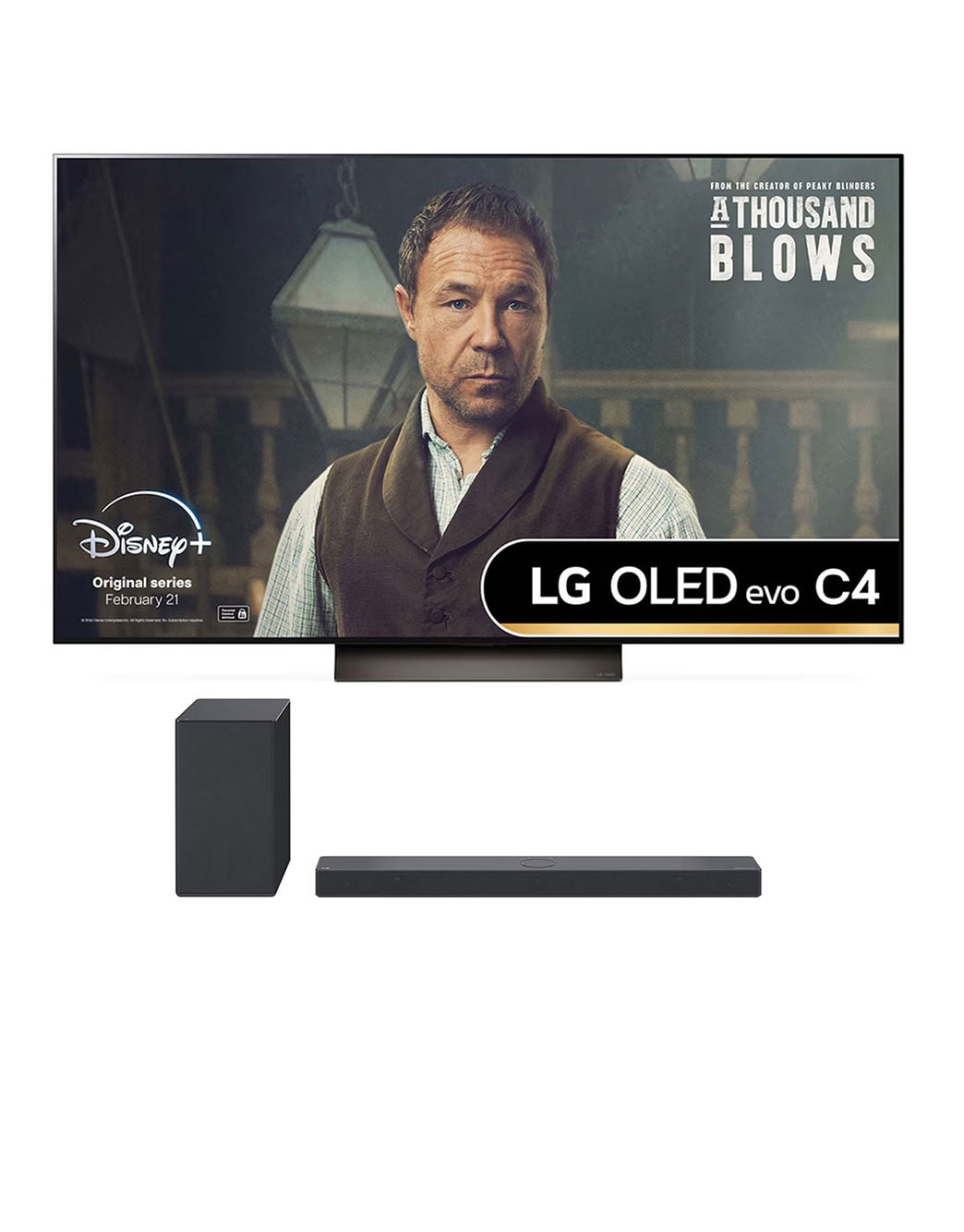 LG C44 OLED 77" and USC9S Soundbar bundle | LG UK