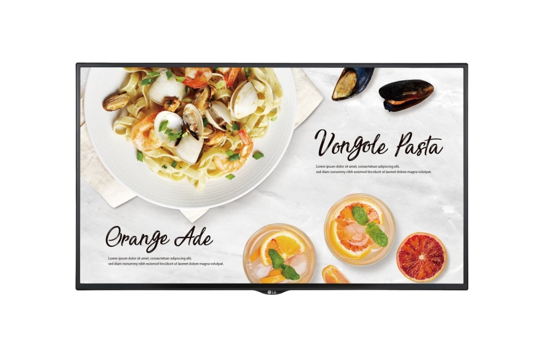 43" 427 nits FHD Standard Signage - 43SL5PE-H | LG UK