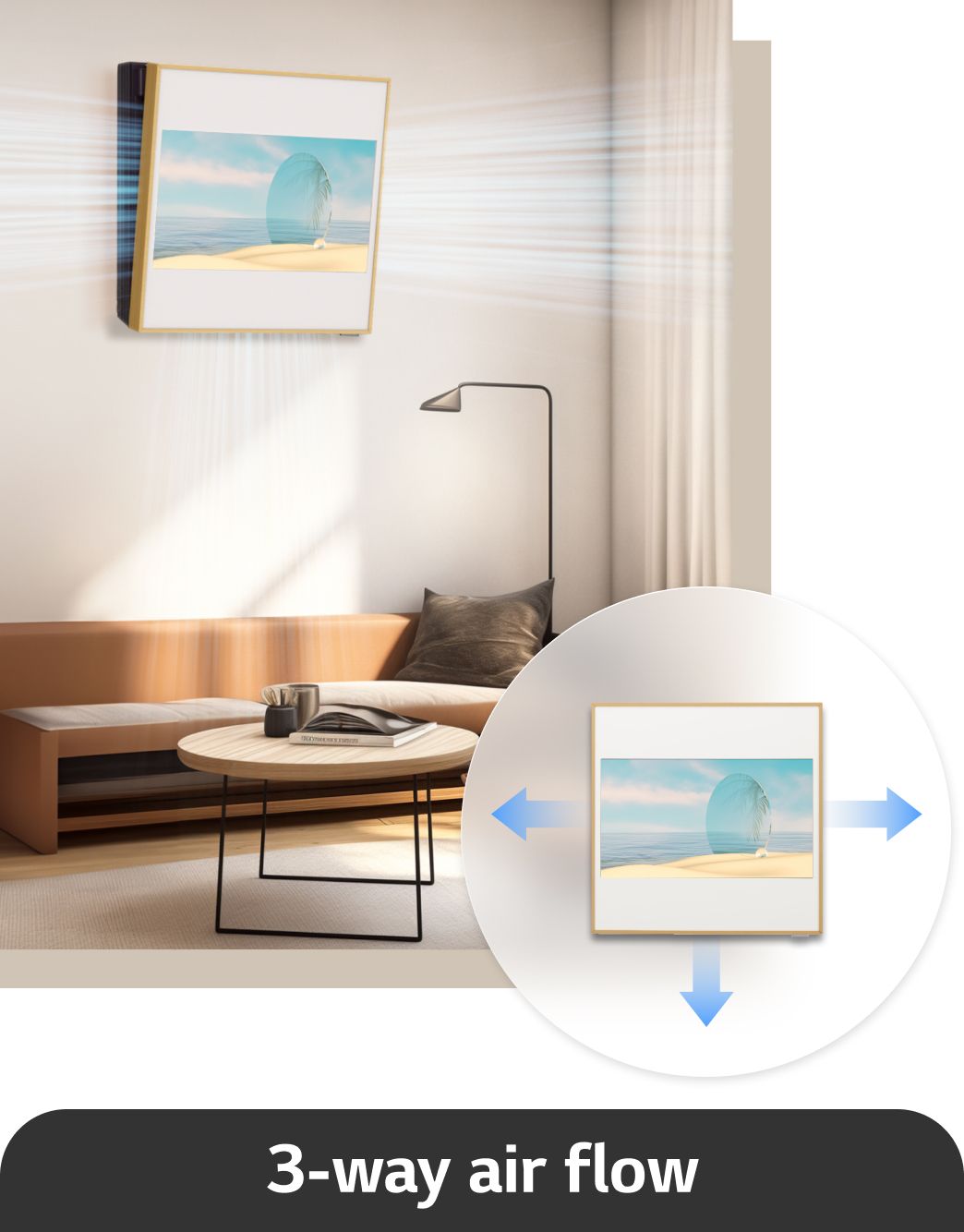 3.5kW ARTCOOL Gallery Premium Air Conditioner A12GA2 | LG | LG UK