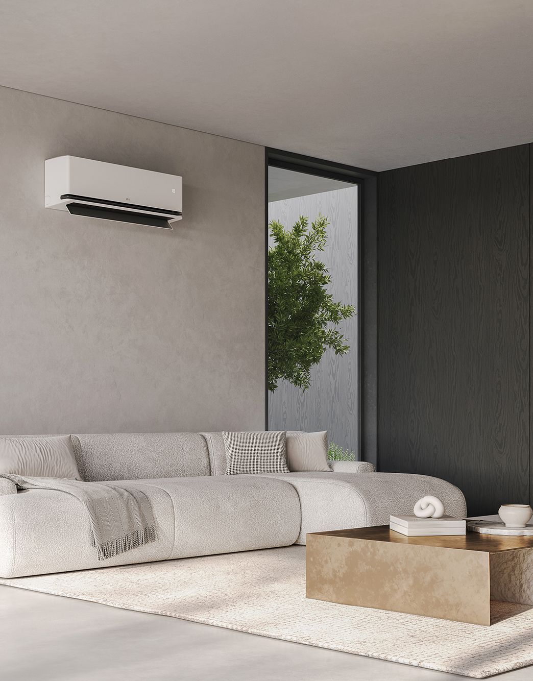 2.5kW DUALCOOL Deluxe Air Conditioner - H09S1D | LG UK