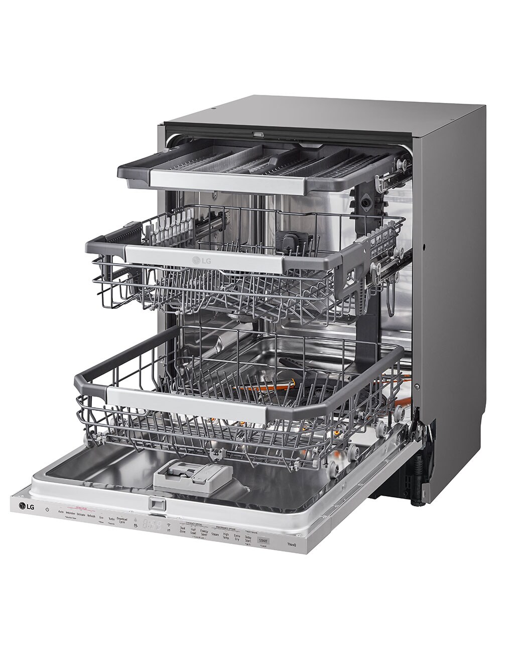 Intergrated Full Size TrueSteam Dishwasher DB476TXS | LG UK