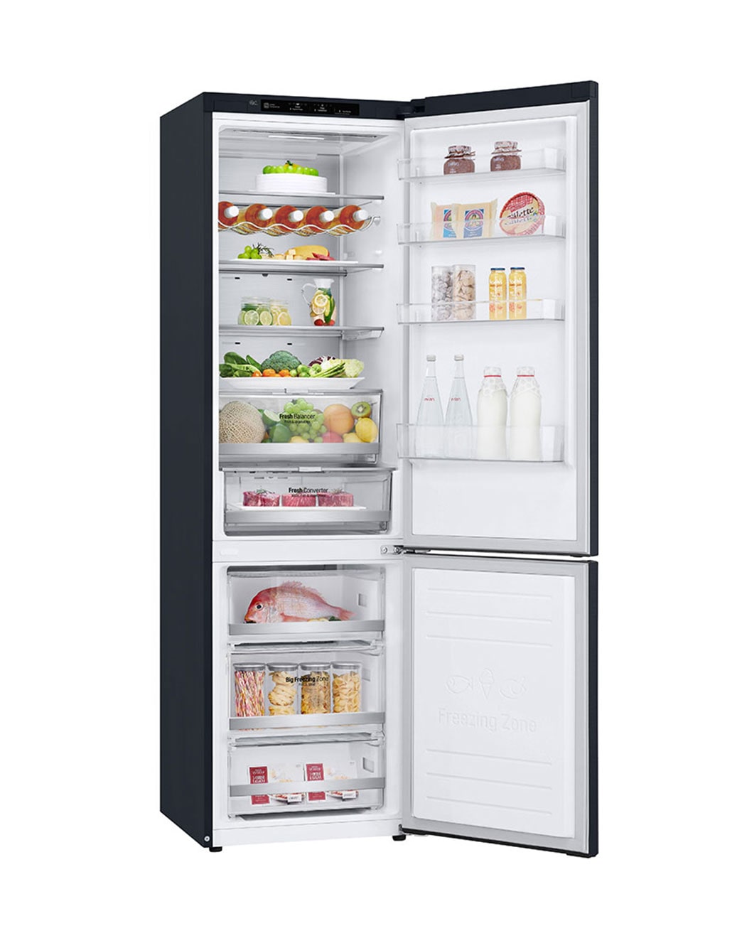 384L Tall Fridge Freezer - GBB92MCBAP | LG UK