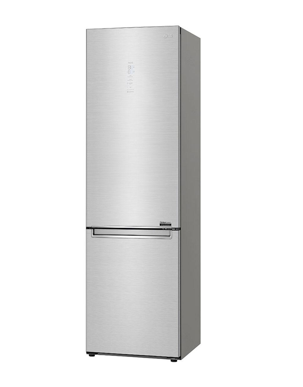 384L NatureFRESH™ Tall Fridge Freezer Stainless Steel | LG UK