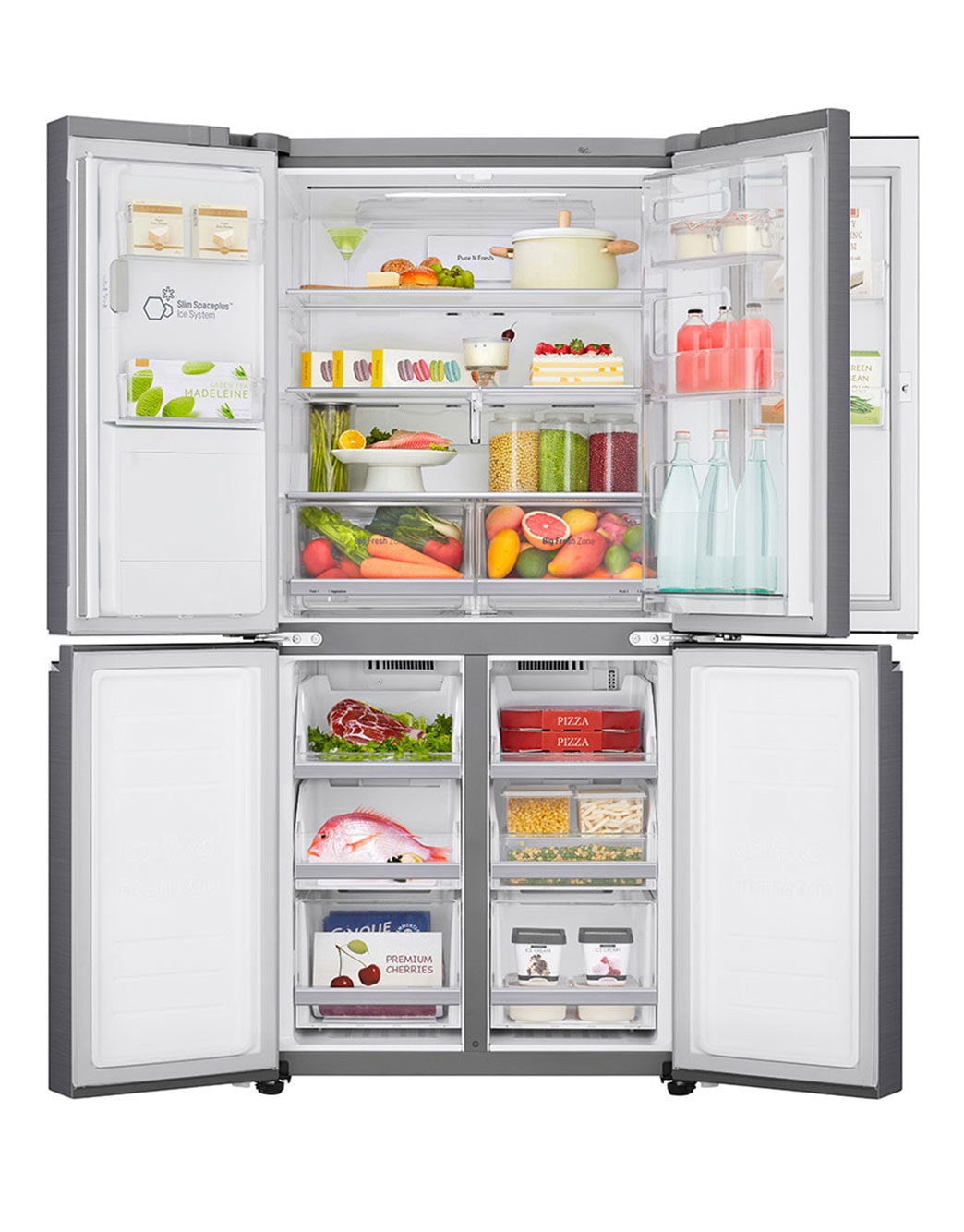 Slim French Door Fridge with Door-in-Door® - GMJ844PZKV | LG UK
