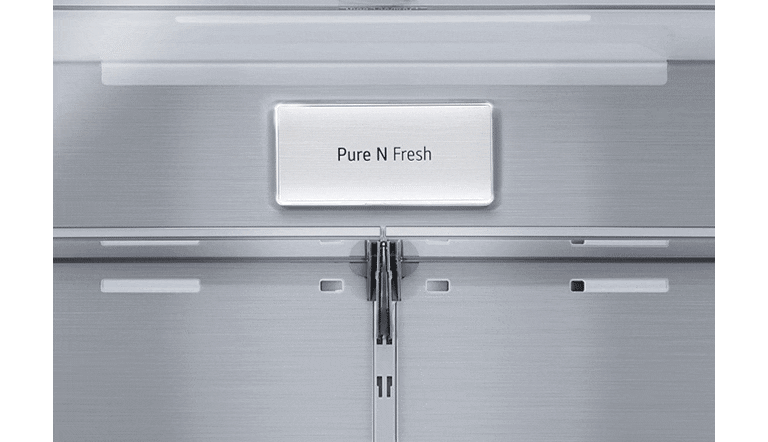 638L American Style Fridge Freezer Matte Black | LG UK