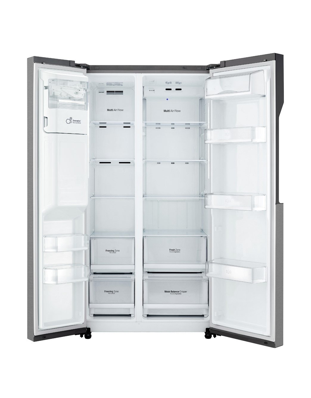 American Fridge Freezer : Dark Graphite | GSL460ICEV | LG UK