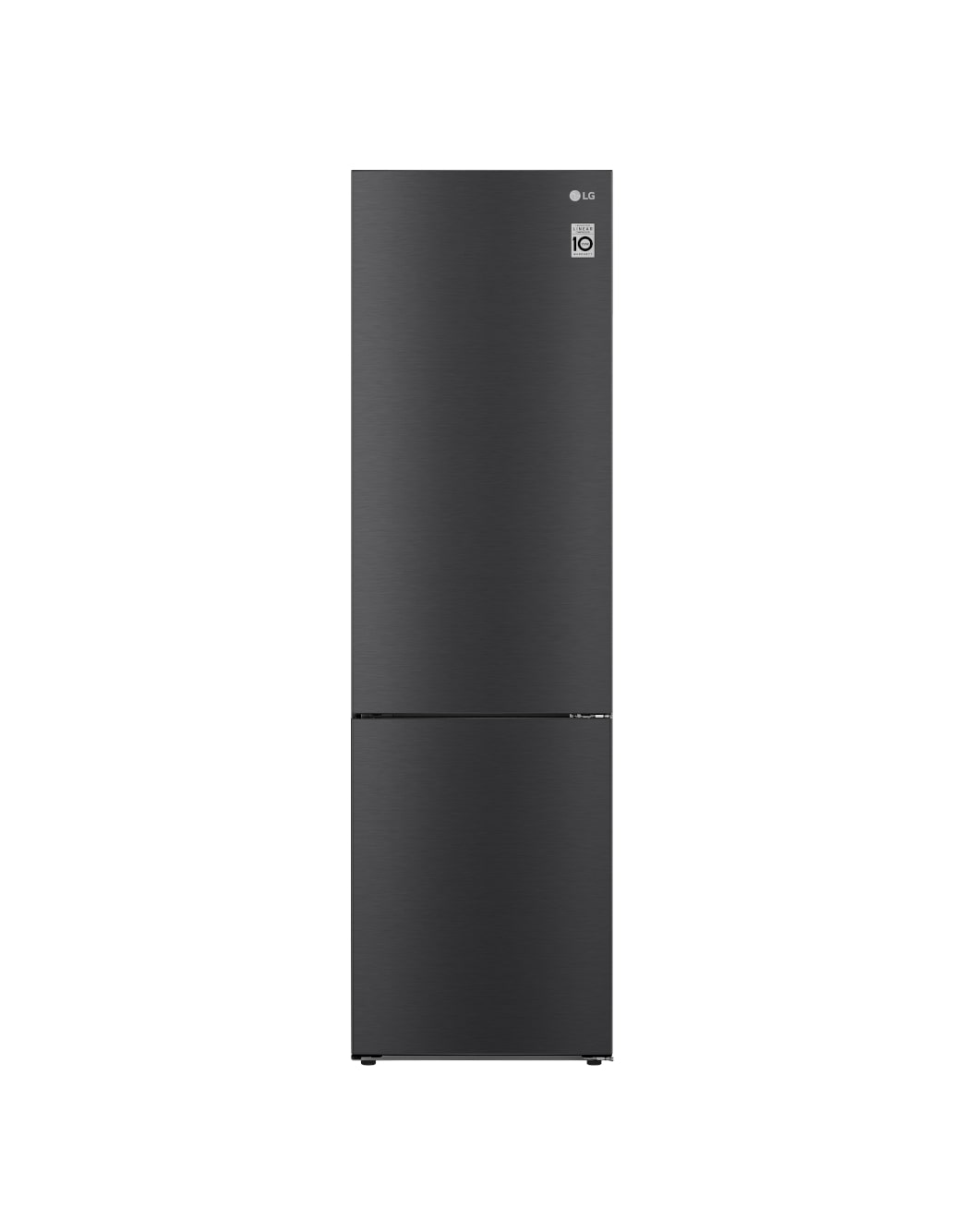 384L Tall Fridge Freezer Matte Black | LG UK