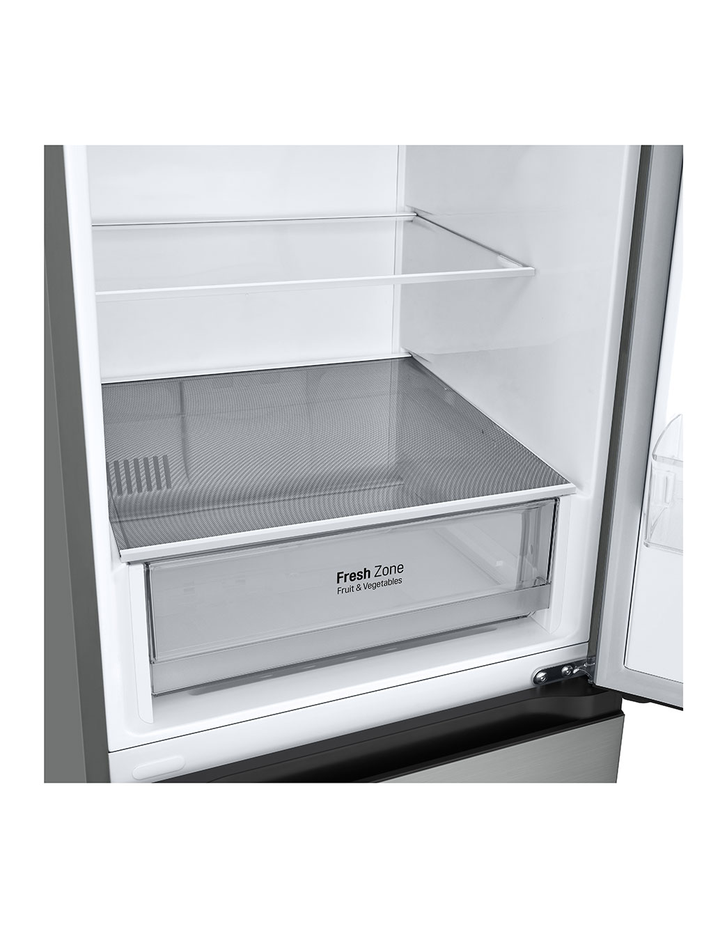 387L Tall Fridge Freezer Prime Silver GBV22L0EPY | LG UK