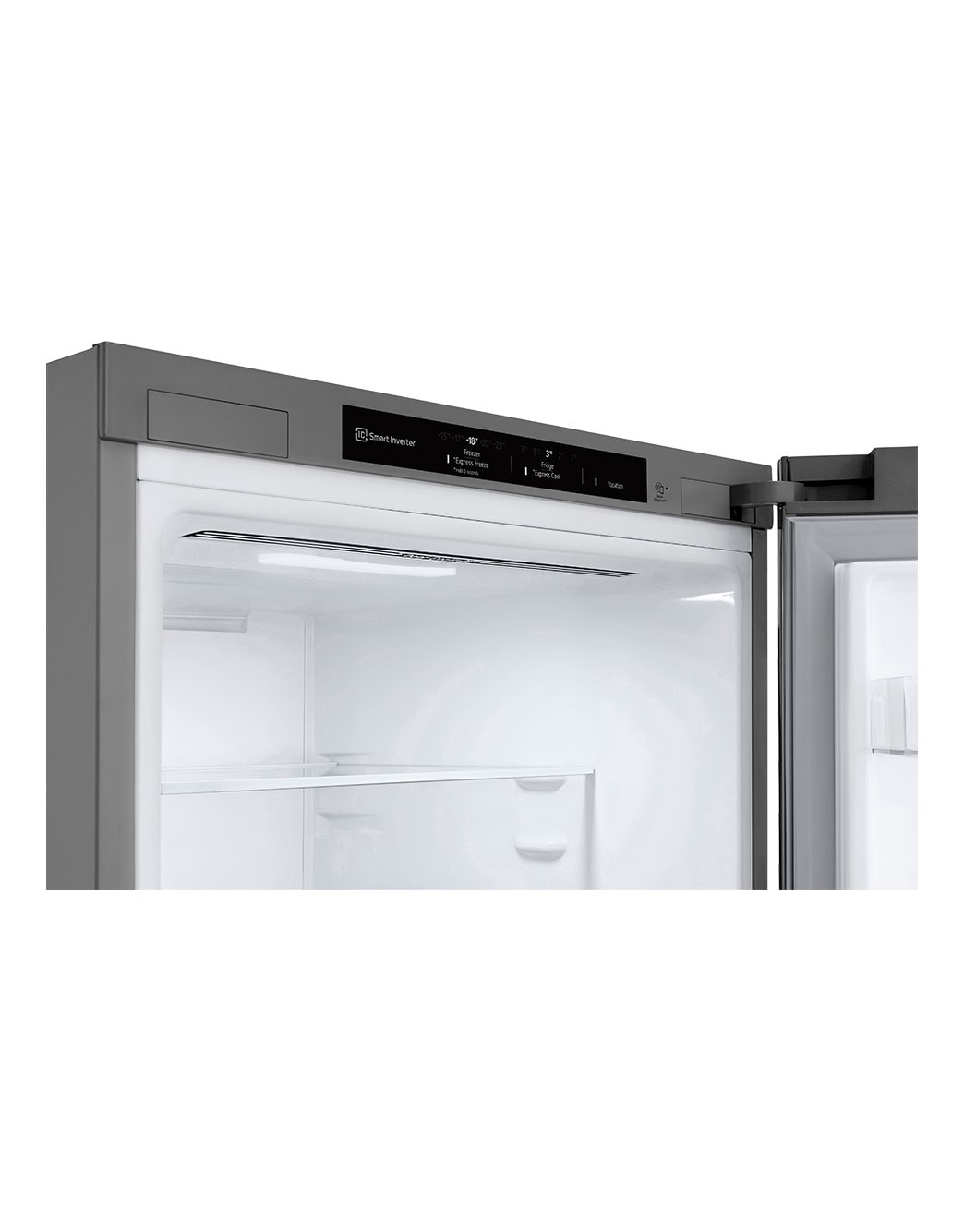 387L NatureFRESH™ Tall Fridge Freezer Prime Silver | LG UK