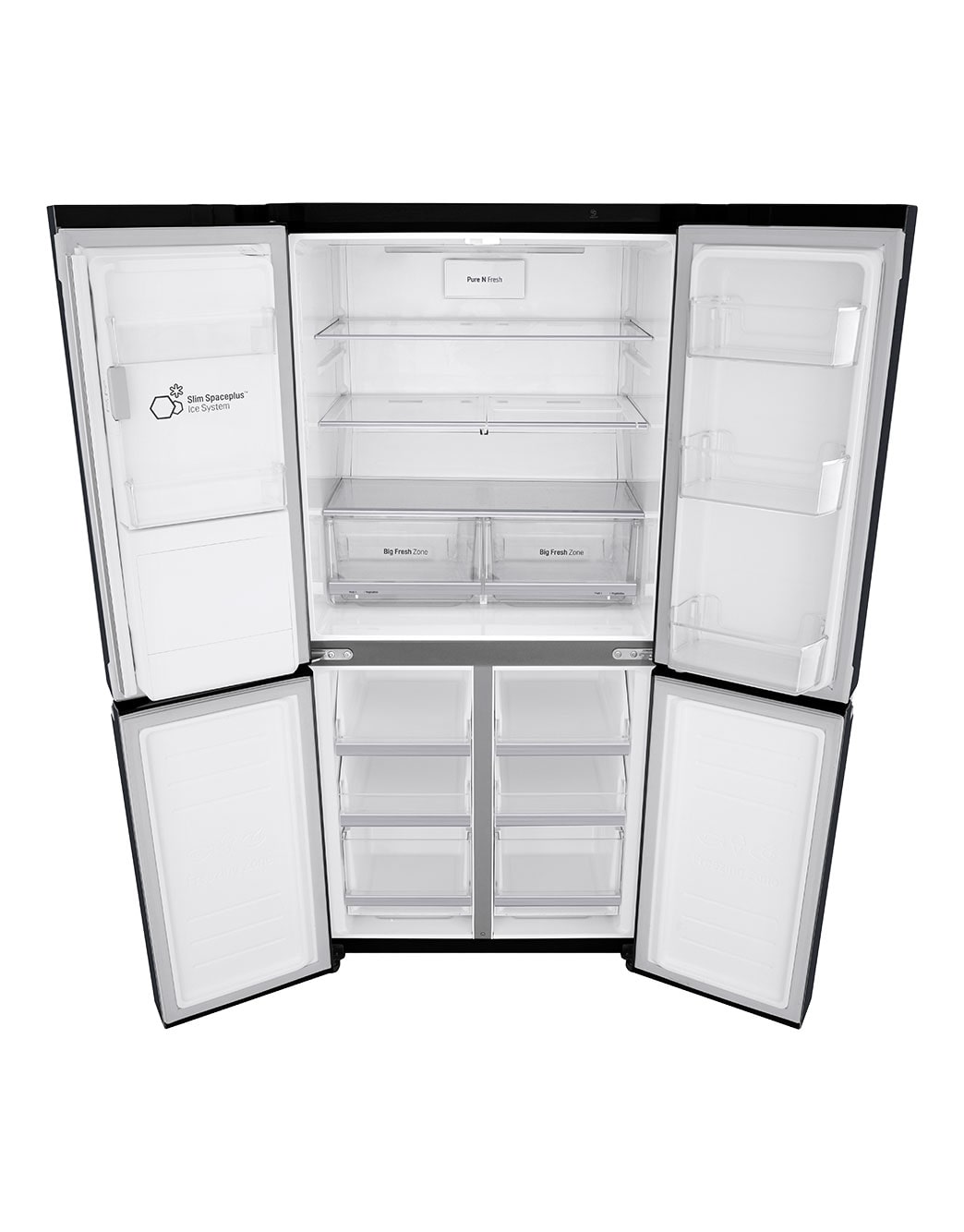 506L NatureFRESH™ Slim Multi-Door Freezer | LG UK