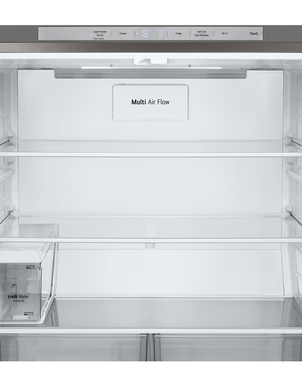 506L Multi Door Refrigerator Prime Silver | LG UK