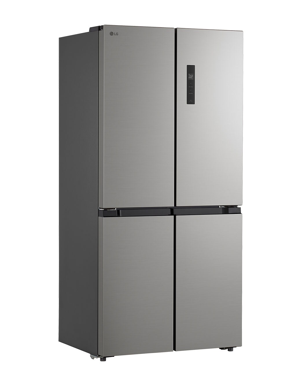 474L Multi Door Refrigerator, Silver | LG UK