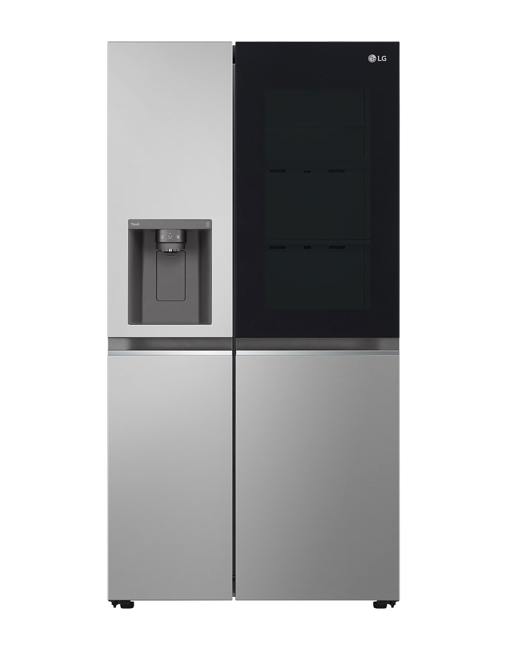 635L American Style Fridge Freezer Prime Silver | LG UK