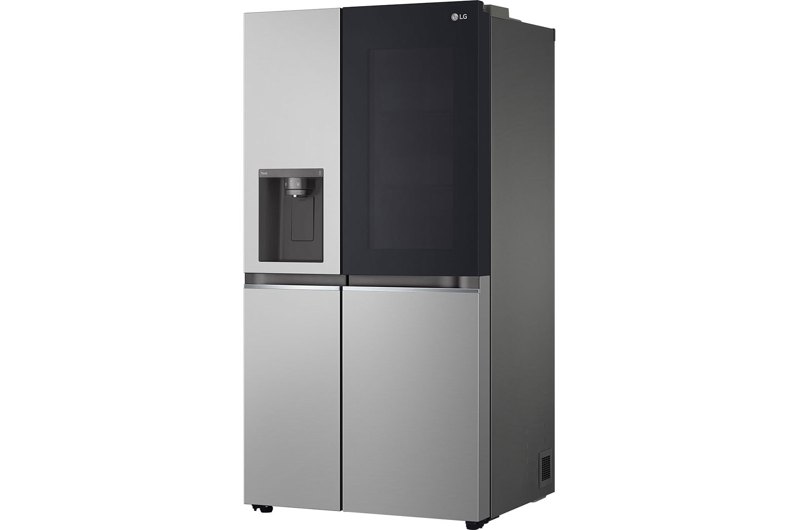 635L American Style Fridge Freezer Prime Silver | LG UK