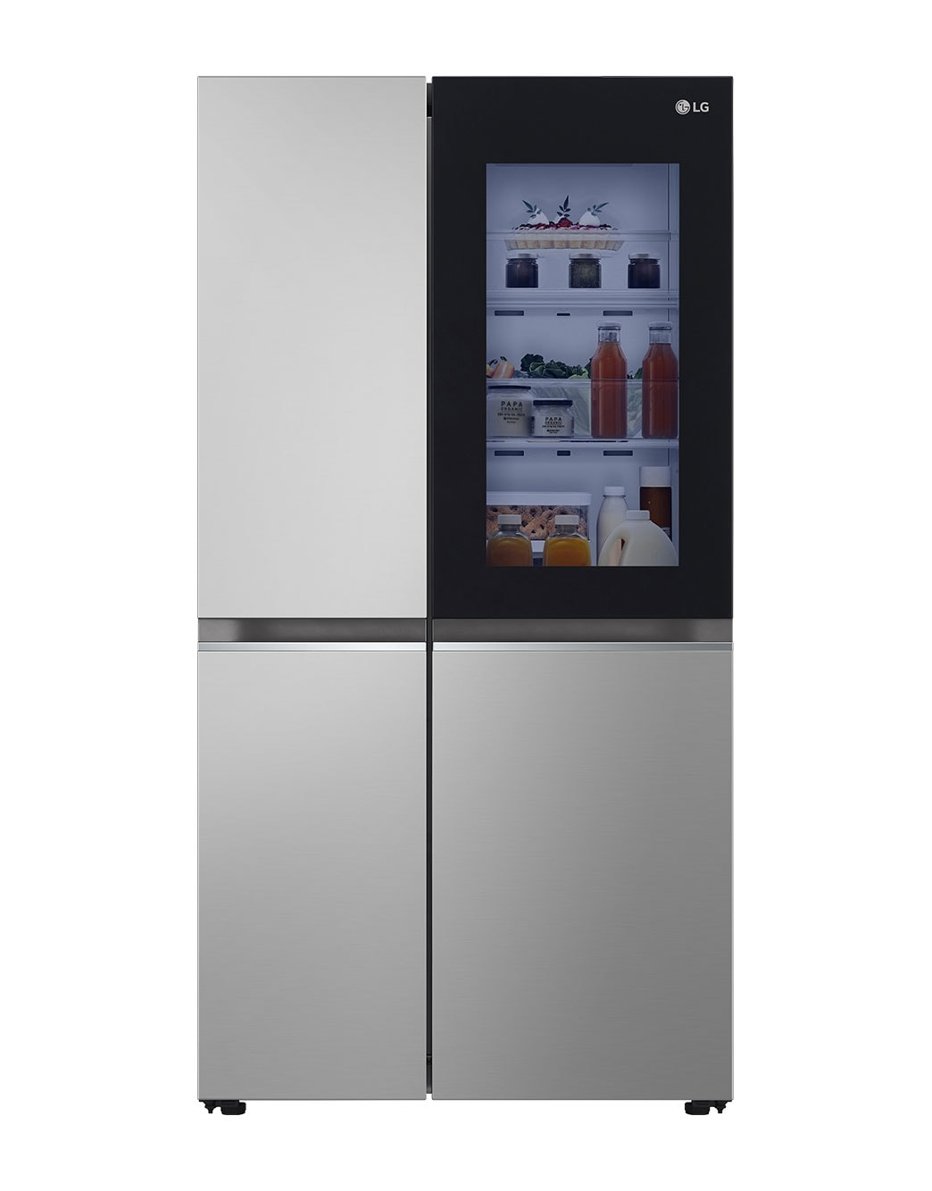 655L American Style Fridge Freezer Prime Silver | LG UK