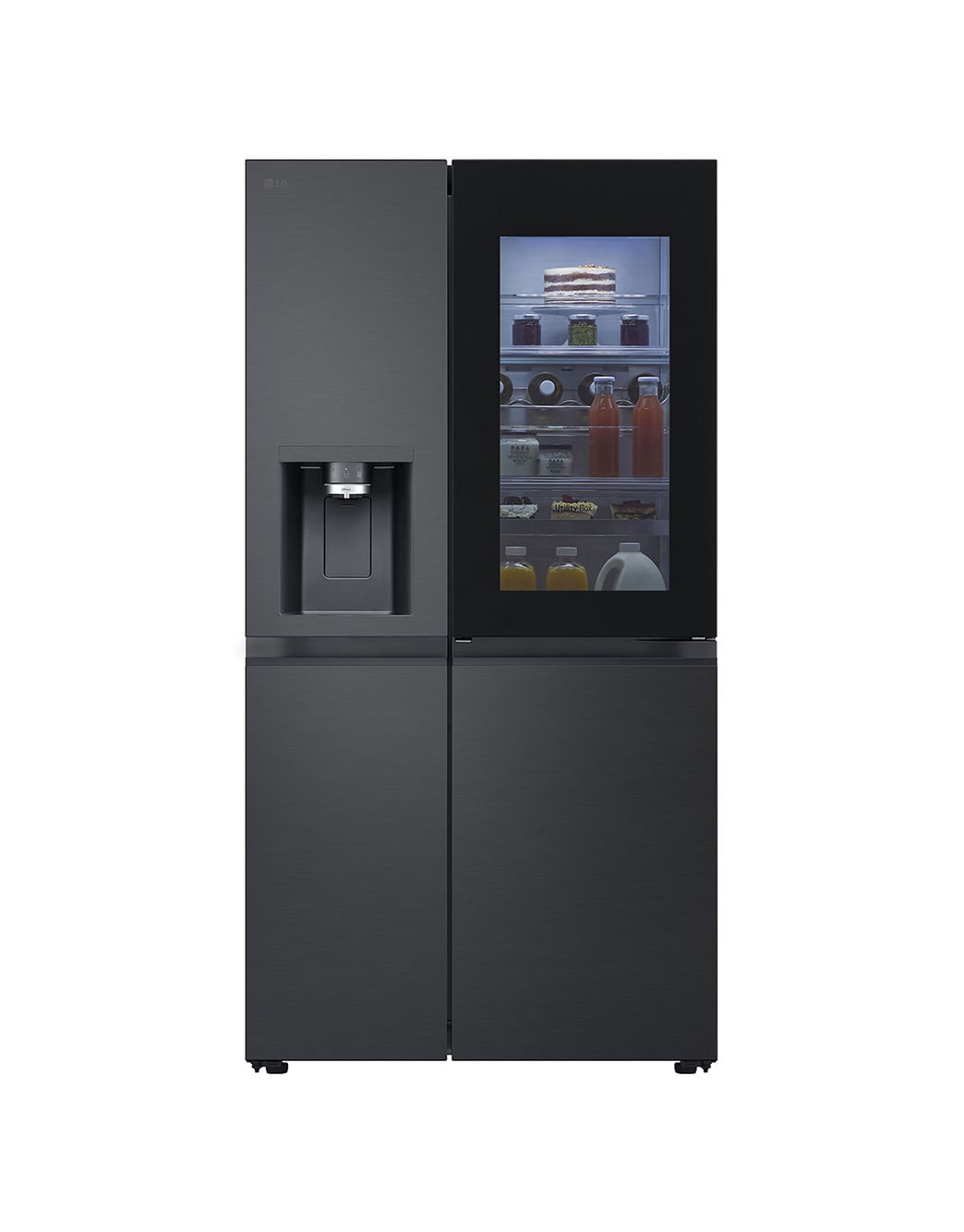 628L Side-By-Side Refrigerator Prime Silver | LG UK