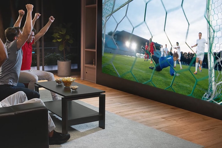 LG CineBeam HU710P 4K UHD Hybrid Home Cinema Projector - HU710PW | LG UK