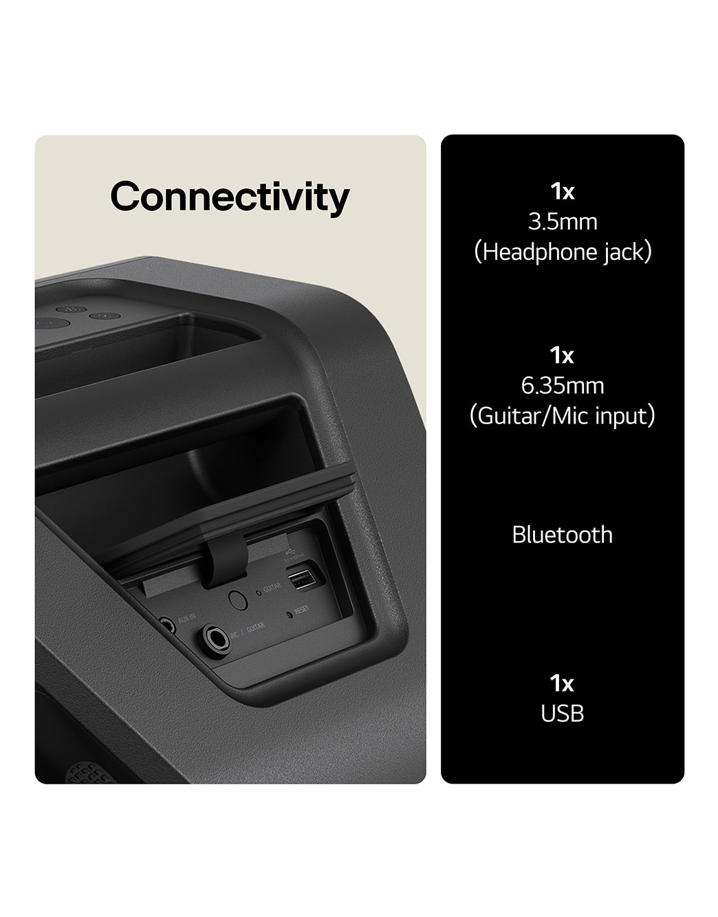 LG xboom Stage 301 by will.i.am | Bluetooth Speaker | xboom Signature ...