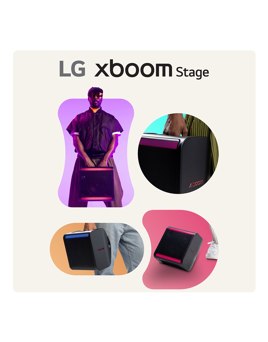 LG xboom Stage 301 by will.i.am | Bluetooth Speaker | xboom Signature ...