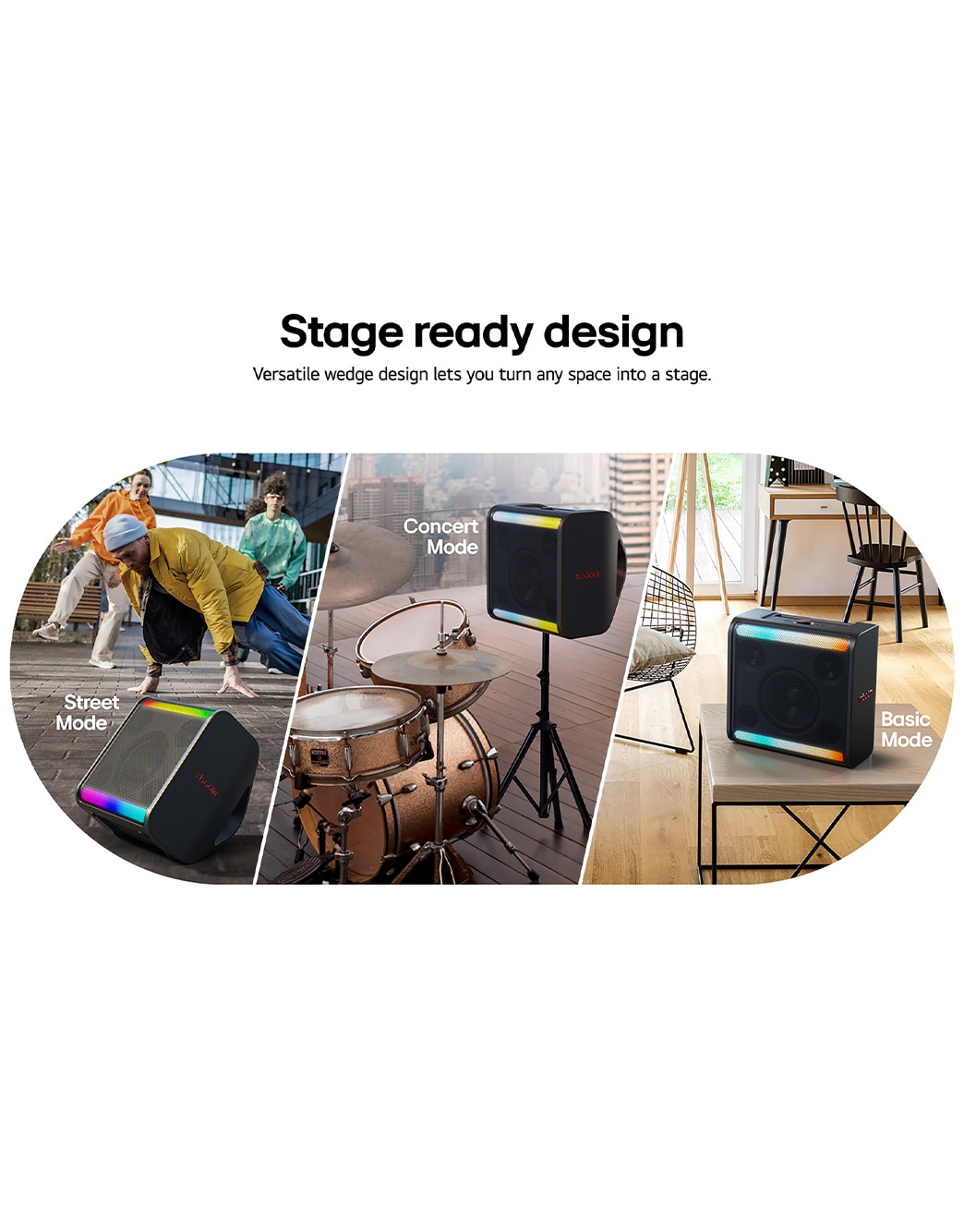LG xboom Stage 301 by will.i.am | Bluetooth Speaker | xboom Signature ...