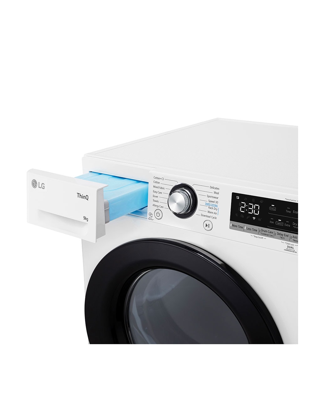 9kg DUAL Inverter HeatPump Dryer - FDC309W | LG UK