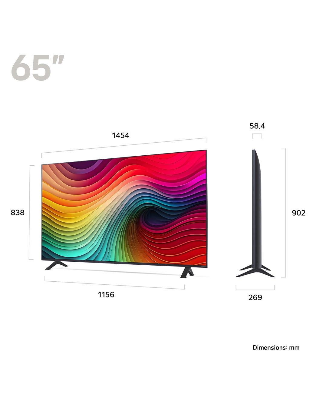 65 inch LG NanoCell NANO81 4K Smart TV 65NANO81T6A | LG UK