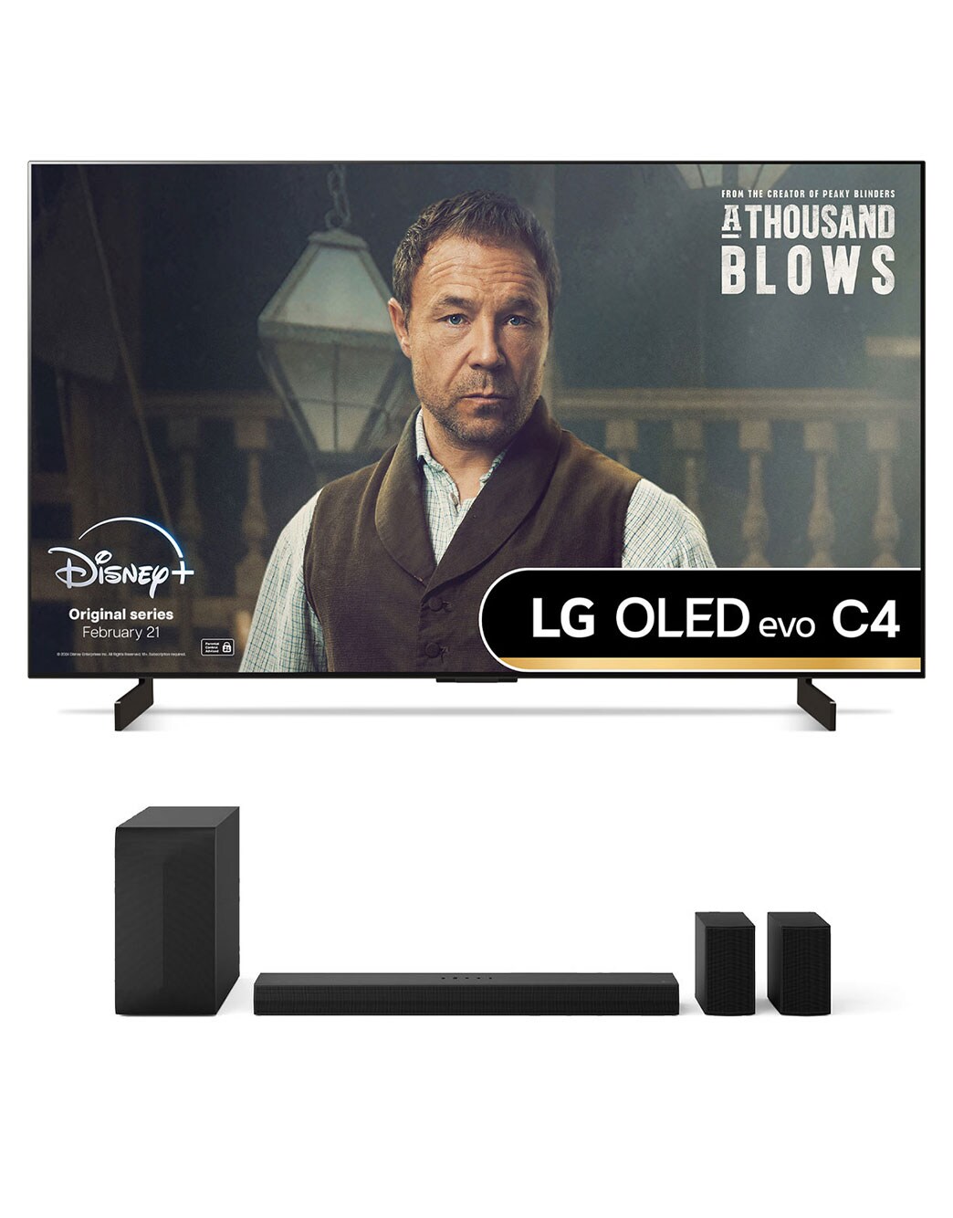LG C44 OLED 42" and US60TR Soundbar bundle | LG UK