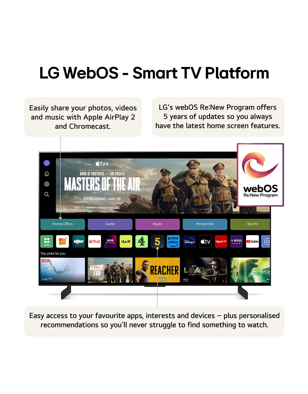 LG C44 OLED 42" and US60TR Soundbar bundle | LG UK