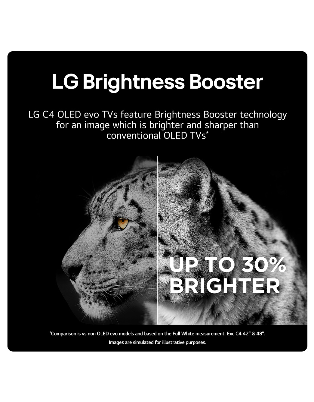 48 inch LG OLED AI C4 4K Smart TV 2024 - OLED48C44LA.AEK | LG UK