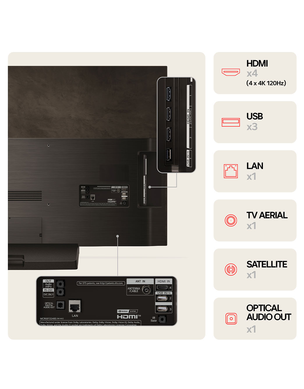 48 inch LG OLED AI C4 4K Smart TV 2024 - OLED48C44LA.AEK | LG UK