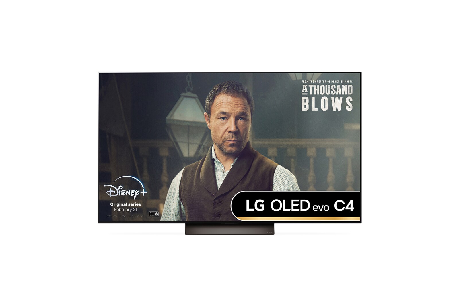 55 inch LG OLED AI C4 4K Smart TV 2024 - OLED55C43LA.AEK | LG UK