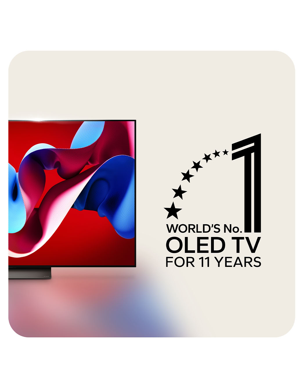 55 inch LG OLED AI C4 4K Smart TV 2024 - OLED55C44LA.AEK | LG UK